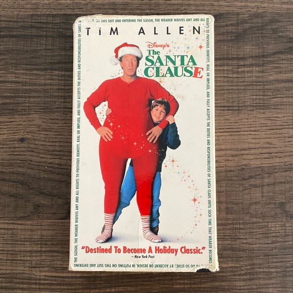 Media | Disneys The Santa Clause Vhs Tape | Poshmark